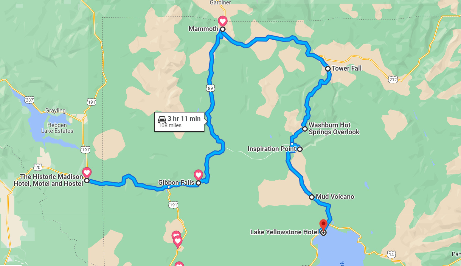 【イエローストーン国立公園を1周】温泉だけではない！大自然と大量のバイソンに囲まれた話 - ぴんくのねずみの森