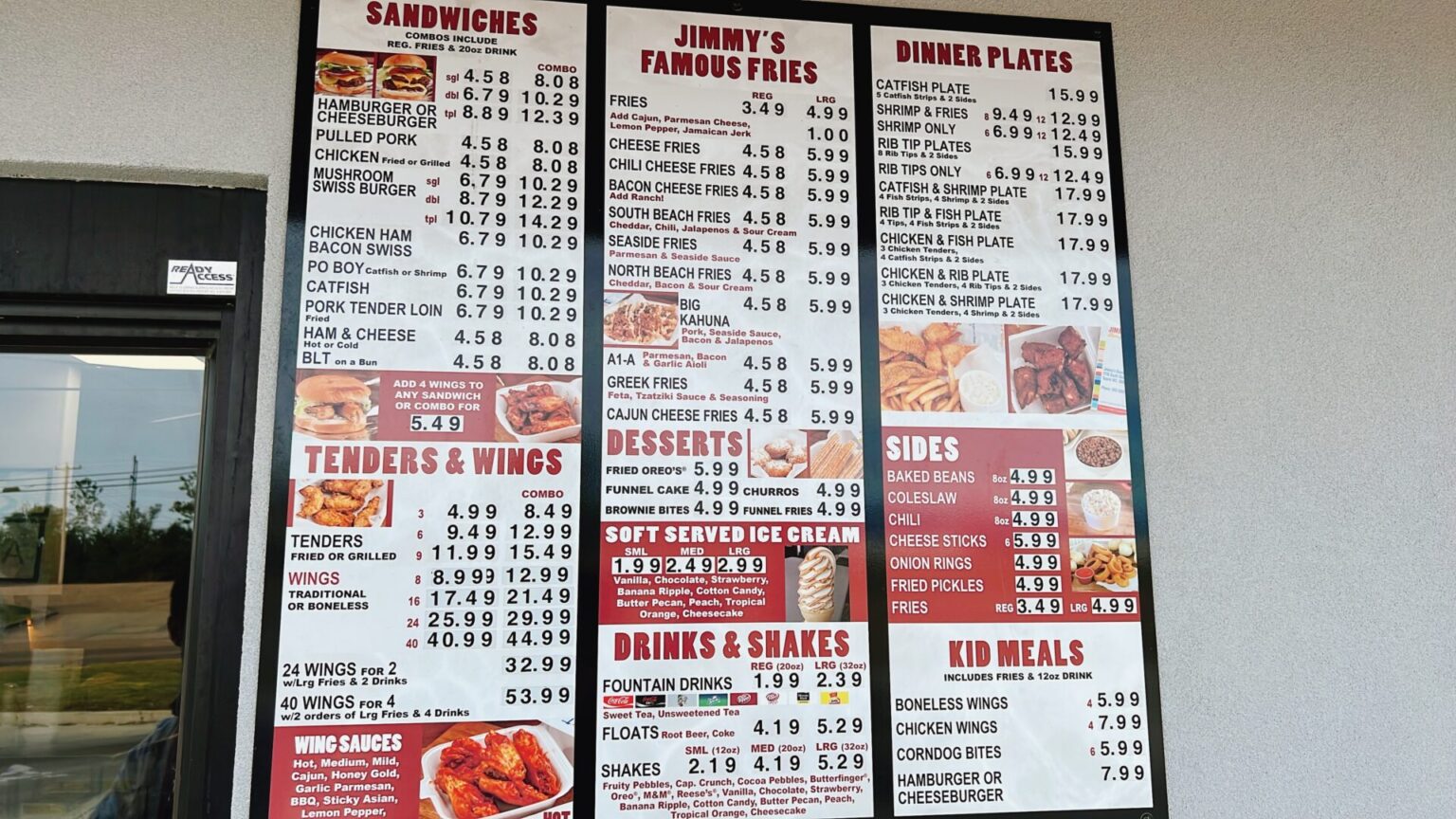 【Jimmy's Seaside Burger And Wings】ミシシッピの田舎町Tupelo☆コスパ最強なハンバーガーショップ ...